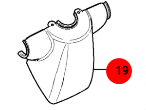 JCB Cap steering column front - Michael's Group