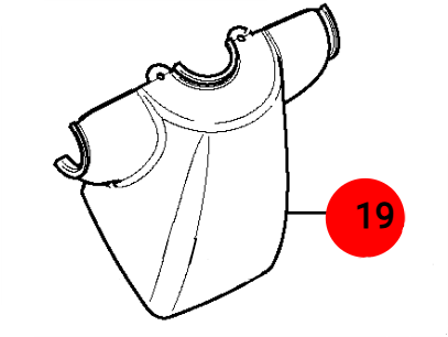 JCB Cap steering column front - Michael's Group